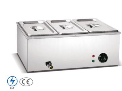 China Commercial Stainless Steel Bain Marie Electric 220-240V 800x900x850mm Soup Heating 0-100℃ for sale