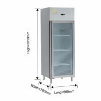 China GLEAD GL-GN 650 TND GN1/1 Upright Chiller 600L Air Cooling -14 to -18°C 220-240V for sale