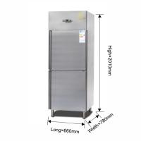 China Industrial Upright Chiller Refrigerator 600L Air Cooling -14~-18C Freezer Commercial Kitchen for sale