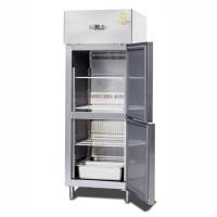 China Industrial Upright Chiller Refrigerator 600L Air Cooling -14~-18C Freezer Commercial Kitchen for sale