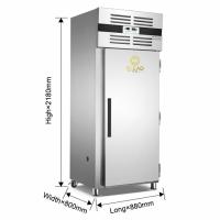 China GLEAD 600L Industrial Drying Cabinet Dry Cycle Wind Design 220-240V Food Preservation for sale