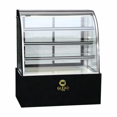 China Industrial Air Cooling Cake Showcase 415L 2200W 220-240V Refrigeration Equipment for sale