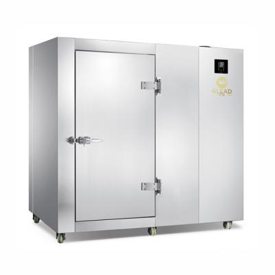 China GLEAD GL 15 Trays Air Cooled Blast Chiller Freezer Cabinet 220-240V 50Hz Industrial Refrigeration Equipment for sale