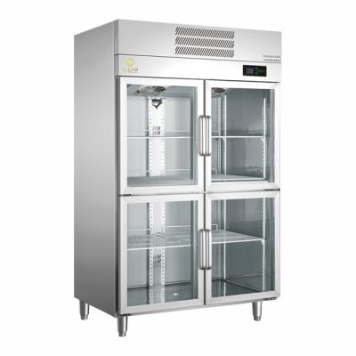 China GLEAD GL 1000/1200L Air Cooled Display Refrigeration Cabinet 700W 220-240V for sale