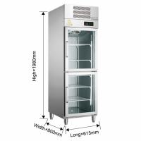 China GLEAD GL 1200L Display Refrigeration Cabinet Air Cooling 700W 220-240V for sale