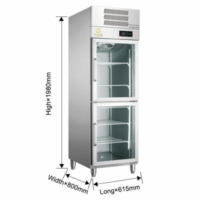 China GLEAD GL 1200L Display Refrigeration Cabinet Air Cooling 700W 220-240V for sale