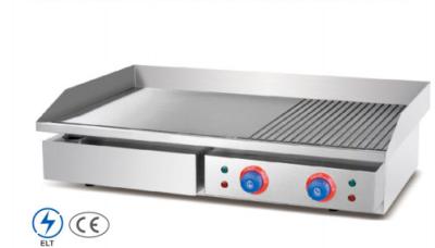 China Electric Griddle 220-240V 50Hz Stainless Steel Commercial Cooking Equipment 310x425x250mm for sale