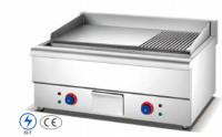 China Electric Griddle 220-240V 50Hz Stainless Steel Commercial Cooking Equipment 310x425x250 for sale