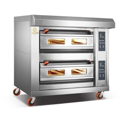 China GLEAD 220-240V 50Hz Electric Griddle 310x425x250mm Stainless Steel Commercial Cooking Equipment for sale