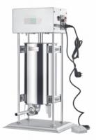 China Commercial Stainless Steel Sausage Stuffer Filler 2L to 30L Capacity 110V 240V Electric Manual for sale