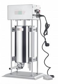 China Commercial Stainless Steel Sausage Stuffer Filler 2L to 30L Capacity 110V 240V Electric Manual for sale