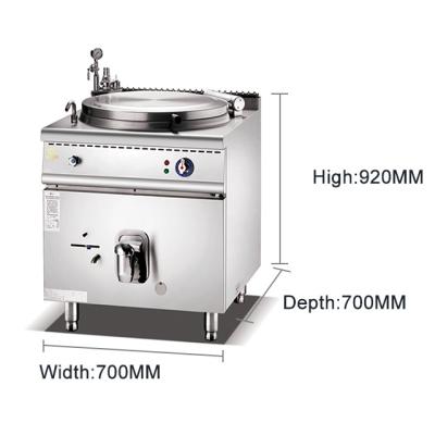 China Glead GL-RO 25KW Commercial Gas Cooking Range with Adjustable Temperature Control 800x900x850mm for sale