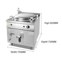 China Glead GL-RO 25KW Commercial Gas Cooking Range with Temperature Control for Restaurant Kitchen for sale