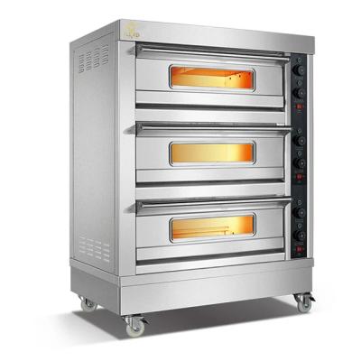 China Glead GL-RS 24KW Commercial Gas Cooking Range LPG/NG Low Noise Oven 800x900mm for sale