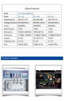 China GLEAD GL-BQ816 Industrial Refrigeration Unit 240V 1.7kW 200-300 Cups per Hour 2x1.8L Freezing Tank for sale
