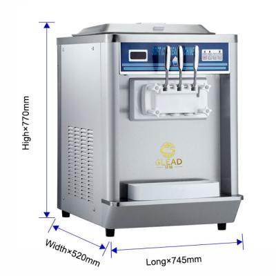 China Industrial Refrigeration Equipment 1.7kW 220-240V with R404A for 200-300 Cups per Hour for sale