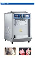 China GLEAD GL-BQ816 Industrial Ice Cream Machine 200-300 Cups/hr 1.7kW 2 Hoppers for sale