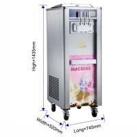 China GLEAD GL-BQ836 Soft Ice Cream Machine 360-460 Cups/hr Industrial Refrigeration Equipment 220-240V for sale