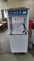 China GLEAD GL-BQ836 Soft Ice Cream Machine 22-28kg/h R404A 2x5.8L Hopper 220-240V for sale