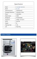 China GLEAD GL-BQ108 Soft Ice Cream Machine 6-8kg/h 5L Hopper Pre-cooling Night Preservation 220-240V for sale