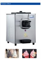 China GLEAD GL-BQ108 Soft Ice Cream Machine 6-8kg/h 5L Hopper Pre-cooling Night Preservation 220-240V for sale