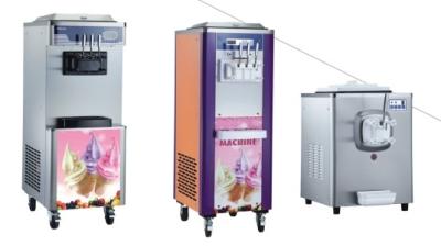 China GLEAD GL-BQ108 Soft Ice Cream Machine 6-8kg/h 5L Hopper Pre-cooling Night Preservation 220-240V for sale