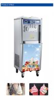 China GLEAD GL-BQ833 Industrial Soft Ice Cream Machine 2x5.8L Hopper 20-25kg/h 220-240V for sale