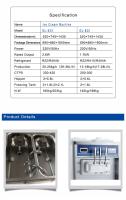 China GLEAD GL-BQ833 Industrial Soft Ice Cream Machine 2x5.8L Hopper 20-25kg/h 220-240V for sale