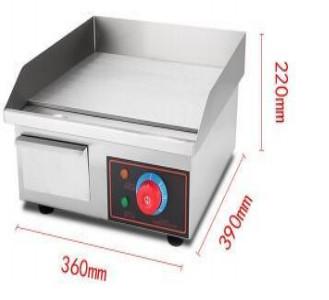China Electric Griddle 310x425x250mm Stainless Steel 220-240V 50Hz 0-100C Commercial for sale
