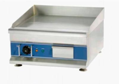 China Stainless Steel Electric Griddle 310x425x250mm 220-240V 50Hz 0-100°C Commercial Cooking Equipment for sale