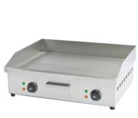 China Stainless Steel Electric Griddle 310x425x250mm 220-240V 50Hz 0-100°C Commercial Cooking Equipment for sale