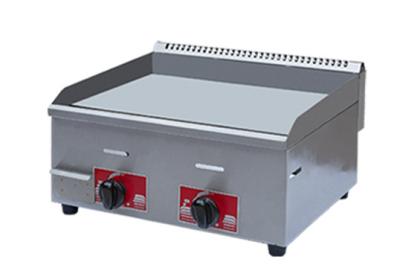China Stainless Steel Gas Griddle 2800Pa Commercial Cooking Equipment 310x425x250 for sale
