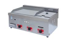 China Stainless Steel Gas Griddle 2800Pa Commercial Cooking Equipment 310x425x250 for sale