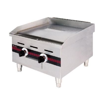 China Gas Griddle 2800Pa Stainless Steel Commercial Cooking Equipment 310x425x250mm 0-100°C for sale