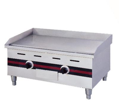 China Stainless Steel Gas Griddle 2800Pa 0-100C Commercial Cooking Equipment for sale
