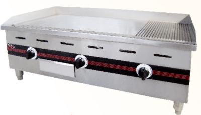China Stainless Steel Gas Griddle 2800Pa 310x425x250 for Restaurant Hotel Cooking for sale