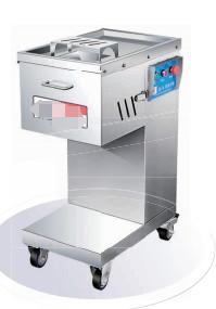 China Commercial Meat Cutter 0.75KW Stainless Steel Blade Detachable Knife Set 220V 3.5-5mm for sale