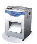 China Commercial Meat Cutter 0.75KW 220V Detachable Knife Set Stainless Steel Meat Slicing Machine for sale