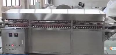 China Stainless Steel Food Production Line Equipment 220V 380V for Arabic Bread Pancake Making for sale