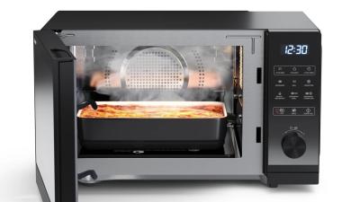 China Glead GL-211 25L Stainless Steel Microwave Oven 220V Membrane Touch Control for sale