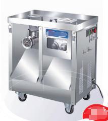China Electric 1.1KW Flip Top Meat Mincer and Slicer Machine 200-400kg/h Commercial for sale