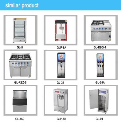 China 150KG SS304 Gas 6 Range Stove with Oven 1200x948x893mm Commercial Hotel Kitchen Equipment for sale