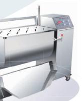 China 304 Stainless Steel Filling Mixer 150L 300L Hopper 380V 2.38KW Commercial Meat Processing for sale
