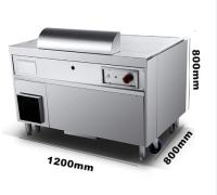 China LPG Gas Japanese Style Teppanyaki Machine Iron 1000x800x800mm 0-200°C Commercial for sale