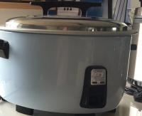 China 25L Commercial Iron Rice Cooker 220V 0-100C Mechanical Control Kitchen Equipment for sale