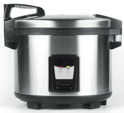 China 25L Commercial Iron Rice Cooker 220V 0-100C Mechanical Control for Bulk Cooking for sale