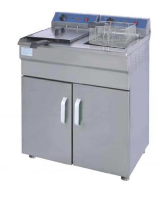 China Electric Stainless Steel Fryer 220-240V 0-300℃ Temperature for Restaurant Cooking for sale