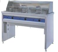 China Stainless Steel Electric Fryer 220-240V 740x585x955mm for Commercial Kitchen Frying for sale