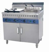 China Commercial Electric Fryer 220-240V Stainless Steel 0-300℃ Temperature Control 740x585x955mm for sale