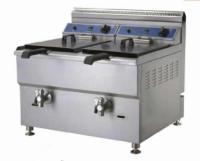 China GLEAD GL-9876 Commercial Electric Fryer 220-240V Stainless Steel Fast Food Kitchen Equipment for sale